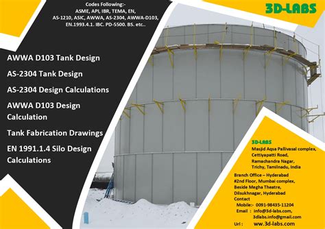 3DLABS Storage Tank Internal Coil Design