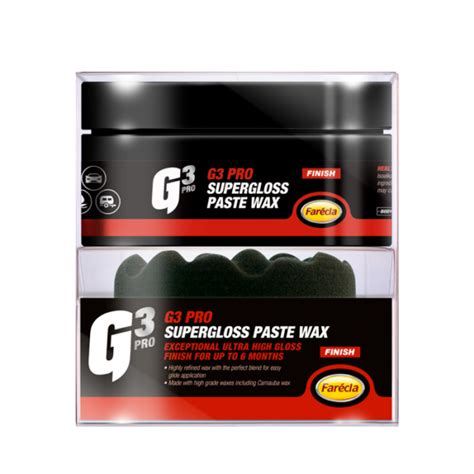 Farecla G3 Pro Supergloss Paste Wax, 200 g - Granudan