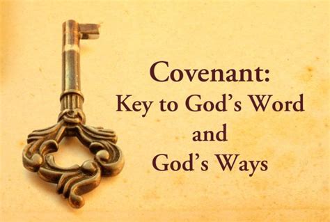 Coveneutics The Key To Biblical Understanding Part 1 Fulfilled