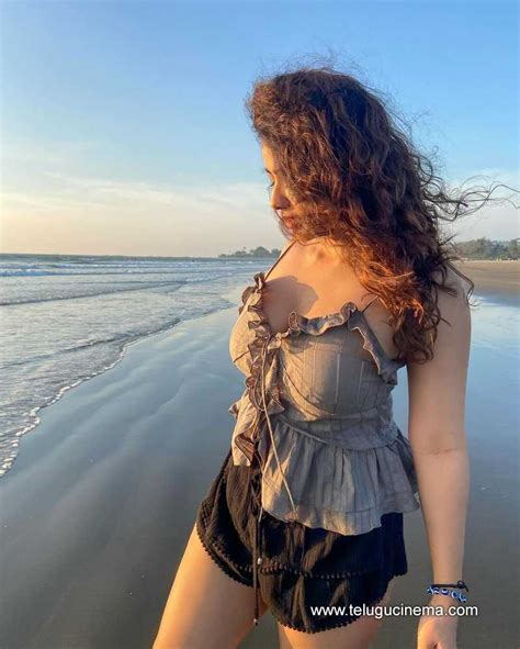 Ketika Sharma Relaxes At A Beach Telugu Cinema
