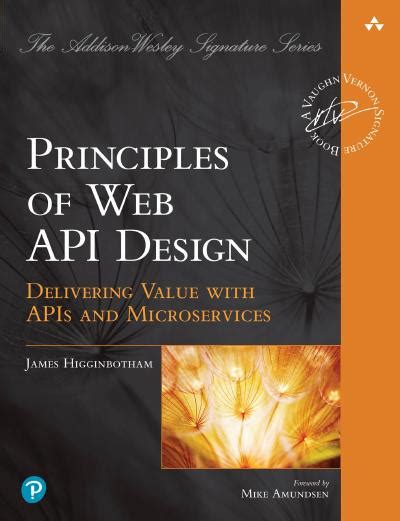 Principles Of Web API Design Delivering Value With APIs And Microservices CoderProg