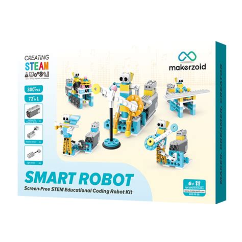 Makerzoid 200ü 1 Arada Scratch Jr Kodlama Robot Kiti Smart Robot Premium 6 Yaş Robtr