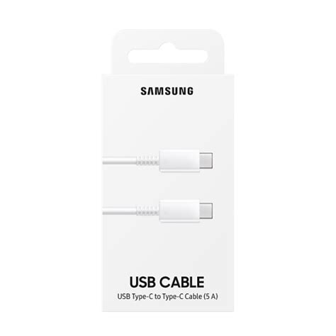 Samsung Type-C - Type-C Adat és Töltőkábel 5A 1m Fehér - (EP ...