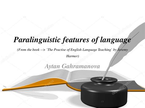 Ppt Paralinguistic Features Of Language