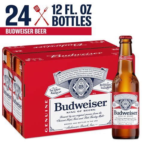Budweiser Beer 24 Pack Beer 12 Fl Oz Bottles 5 India Ubuy