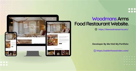 Sabbir Hossain Dev On Linkedin Wooamans Arms Food Restaurant Website