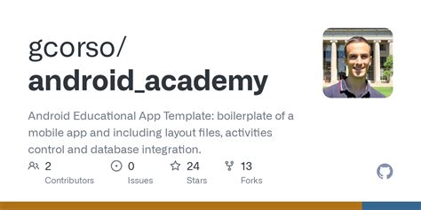 GitHub Gcorso Android Academy Android Educational App Template Boilerplate Of A Mobile App
