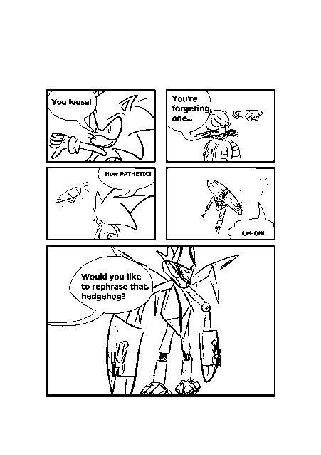 Comic Archive Sonic Slapstick