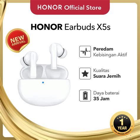 Jual New Honor Earbuds X S Headset Tws Bluetooth True Wireless Earphone Dual Mic Noise