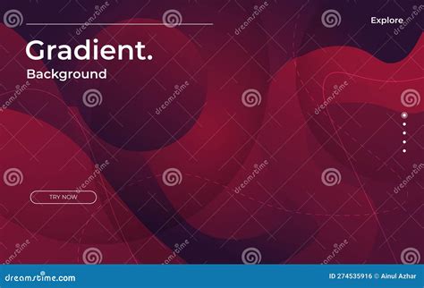 Minimal Geometric Dark Red Abstract Background Dynamic Shape Composition Landing Page