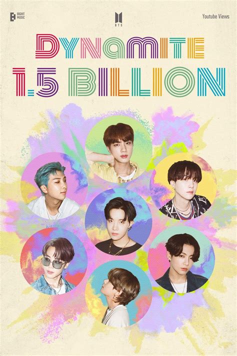 Dynamite Becomes Btss 2nd Mv To Hit 15 Billion Views On Youtube