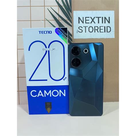 Jual TECNO CAMON 20 PRO 8 256 SECOND FULLSET Shopee Indonesia