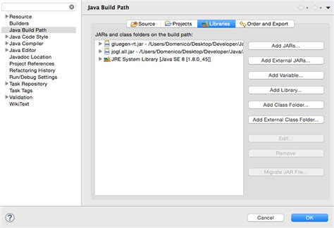 java jvmutil class not found when attempting to use jogl swing test
