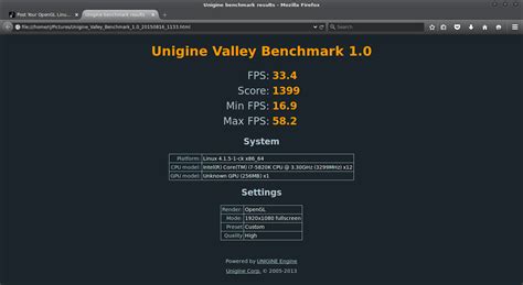 Post Your Opengl Linux Benchmarks Page 2 Linux Level1techs Forums