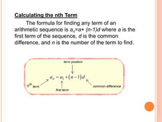 Arithmetic Sequence PPTX