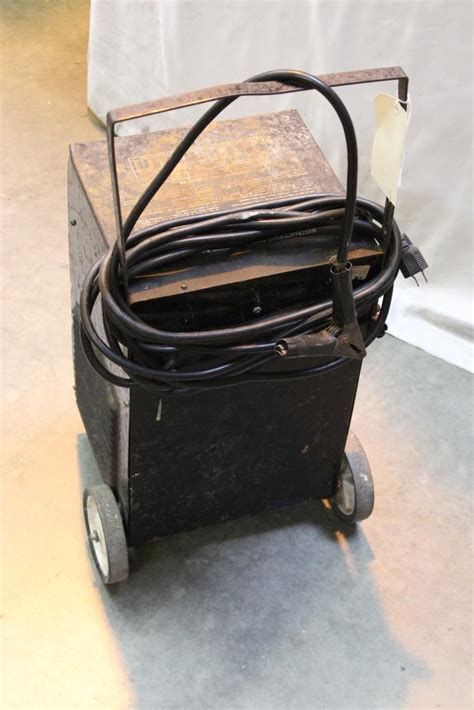 Sears Commercial Solid State Battery Charger Property Room