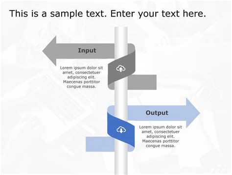 Editable Input And Output Templates For PowerPoint SlideUpLift