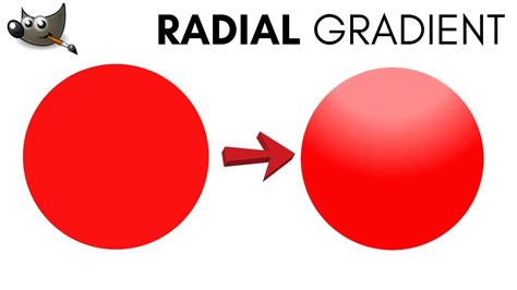 Gimp Tutorial Radial Gradient Youtube