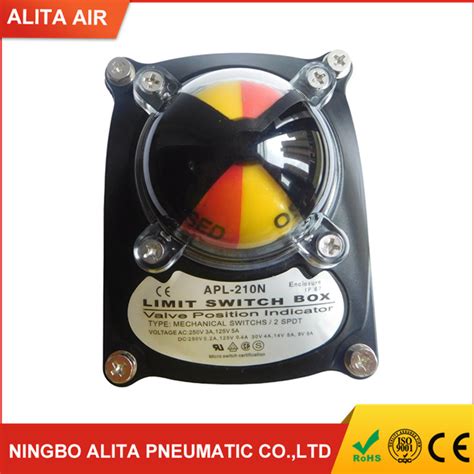 Apl 210n Limit Switch Valve Position Indicator Pneumatic Switch Reply Device Limit Switch Box