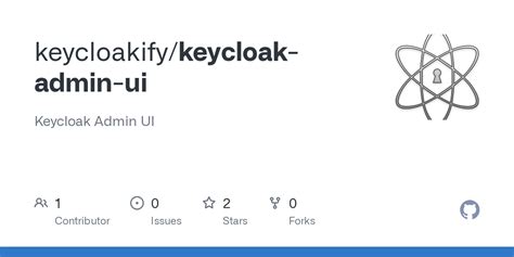 Github Keycloakifykeycloak Admin Ui Keycloak Admin Ui