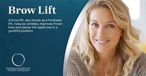 Brow Lift Cost American Society Of Plastic Surgeons