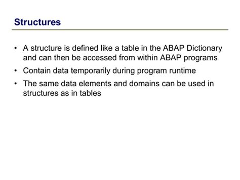 Sap Abap Data Dictionary Pdf Databases Computer Software And Applications