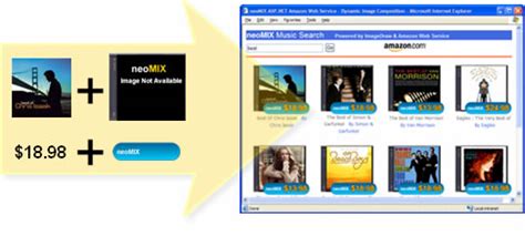 How To ASP NET Dynamic Image Composition Data Binding Consuming Amazon Web Services