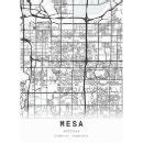 Mesa City Map Poster Zazzle