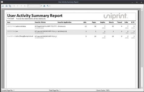 Download Free Enterprise Print Tracker Tool Print Statistics Software