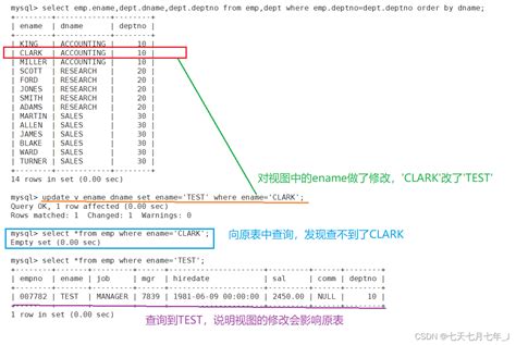 mysql视图特性andand用户管理 csdn博客