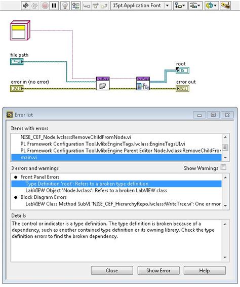 configuration editor framework cef ni community