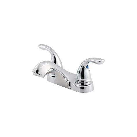 Llave De Lavamanos Doble Cromada De 4 Modelo Delton Implosa