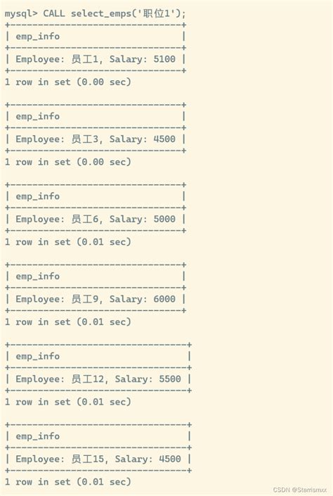E4 基于mysql的游标定义和应用 Csdn博客