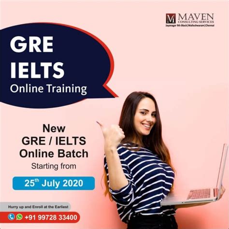 Online GRE IELTS Training Maven Consulting Services