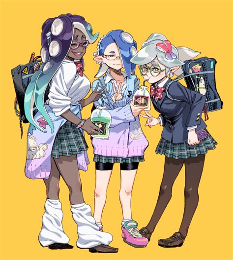 Takanashi Ringo Marie Splatoon Marina Splatoon Shiver Splatoon