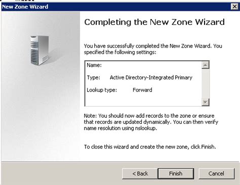 How To Create A New Windows DNS Zone