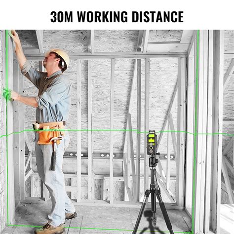 12 Lines Self Leveling Rotary Laser Level Kit Horizontal And Vertical