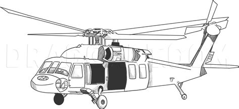 How To Draw A Helicopter Drawing Step By Step By Dawn Dragoart