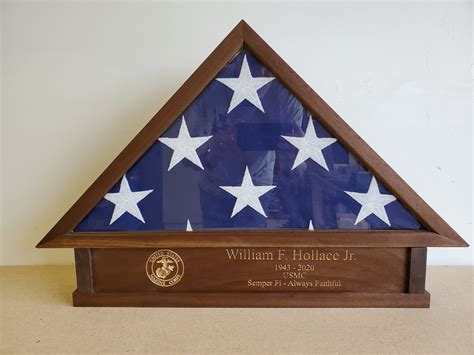 Custom Flag Display Case Etsy