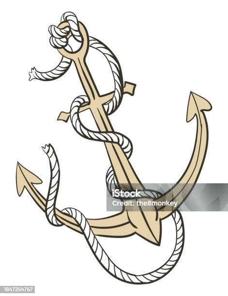 만화 섬 해적 지도 아이템 닻 손으로 그린 기호 새겨진 스타일 벡터 일러스트 레이 션 절연 통하고 있는 백색 배경 검색에 대한