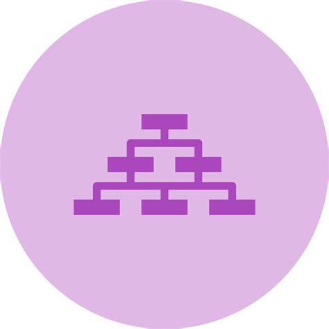 Flowchart Vector Icon 23708890 Vector Art At Vecteezy