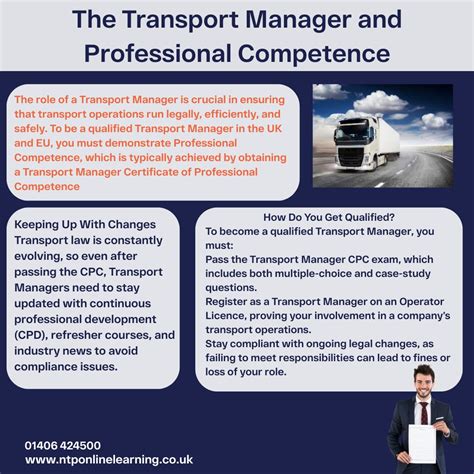 🚛 Thinking Of Becoming A Transport Manager Heres What You Need To Know … Ntp Online Learning