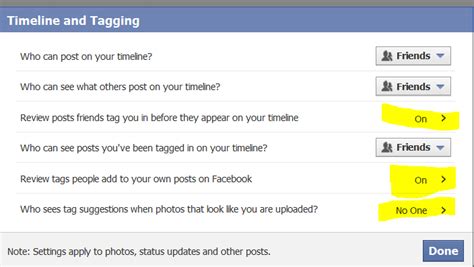 Disable Tags Photos Facebook Images Techotv