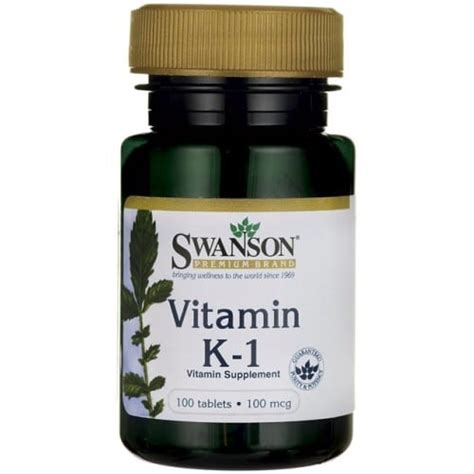 Ostaa K1 Vitamiini 100mcg 100 Tabl Alkaen Eco Supplements