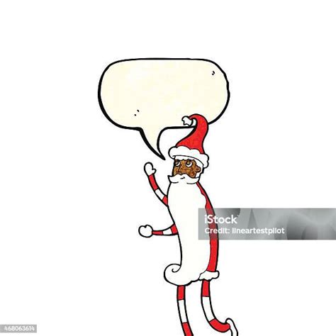 말풍선이 있는 Skinny 산따 말풍선을 2015년에 대한 스톡 벡터 아트 및 기타 이미지 2015년 가냘픈 그리기 Istock