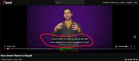 Style Of Captions As In Youtube · Issue 1242 · Teampipedpiped · Github