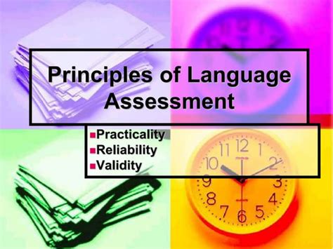 Principles Of Language Assessmentppt