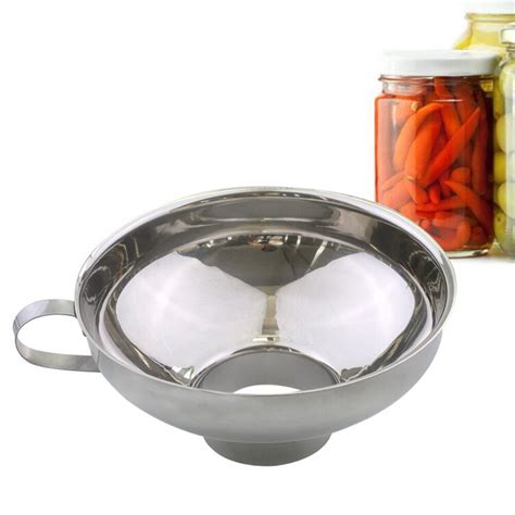 Stainless Steel Wide Mouth Funnel Salad Canning Ho Grandado