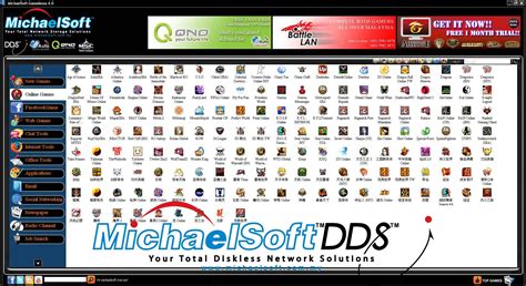 Michaelsoft Dds Coolest And Powerful Game Menu Dds Diskless Network Management Solution