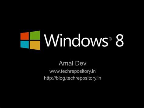 Windows 8 App Development Pptx